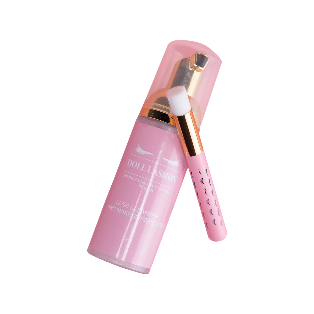 Lash Cleanser with brush – Doll Lashon